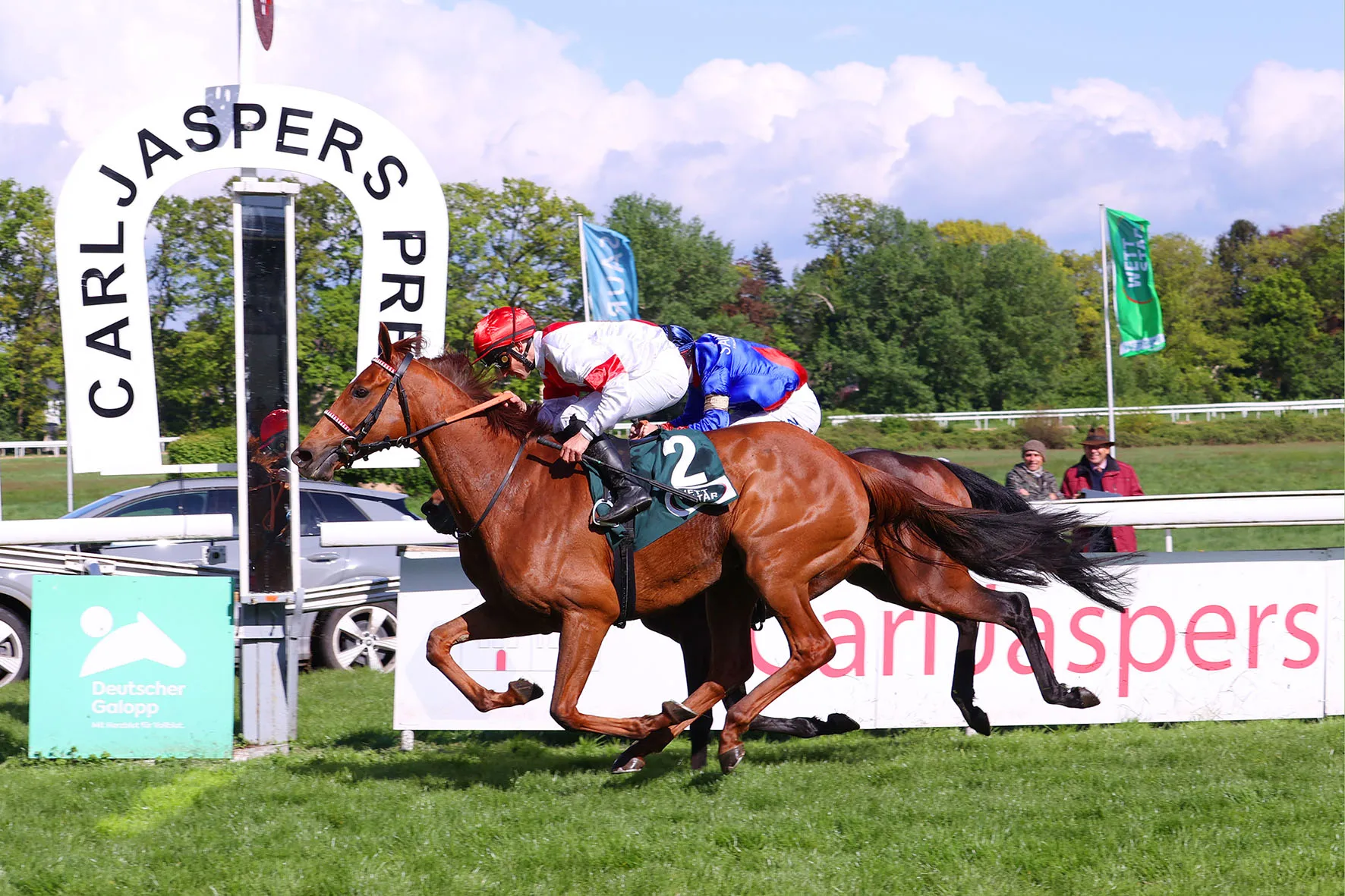 Lordano triumphiert im Carl Jaspers-Preis - Koeln Galopp